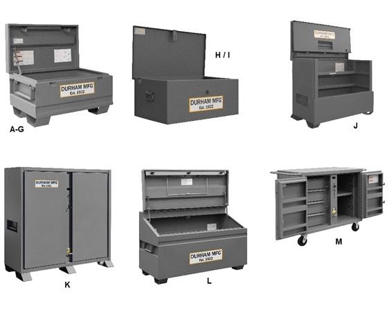 Jobsite Boxes/Cabinet ~ Industrial Equipment for Sale