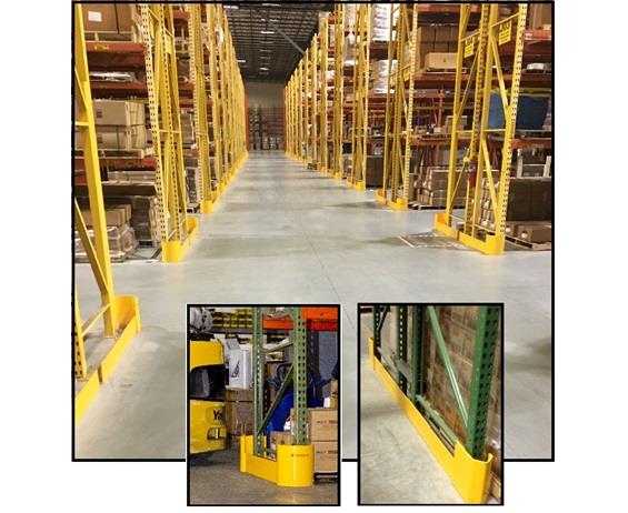 End Of Aisle Rack Guards ~ Industrial Equipment for Sale