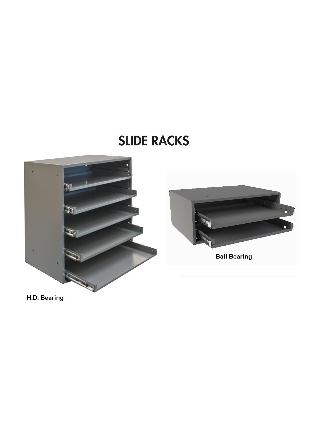 Compartment Box Slide Racks ~ Industrial Equipment for Sale
