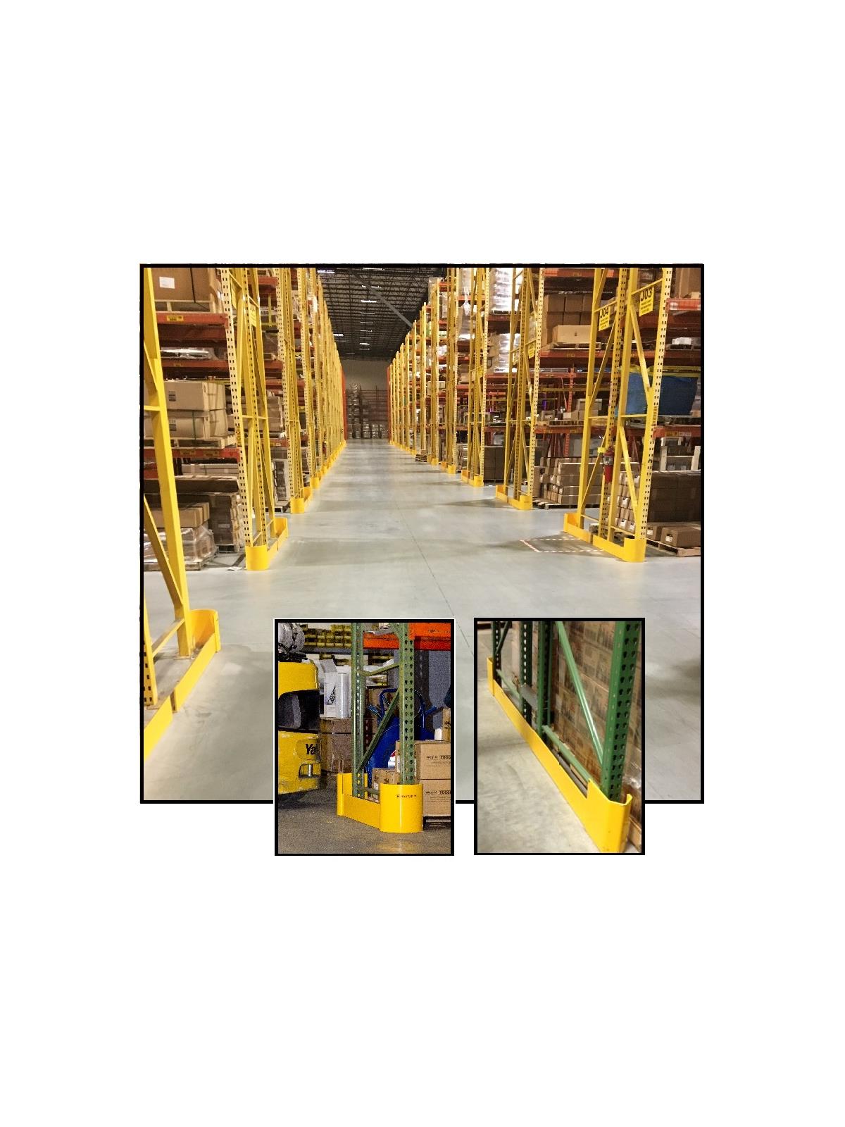 End Of Aisle Rack Guards ~ Industrial Equipment for Sale
