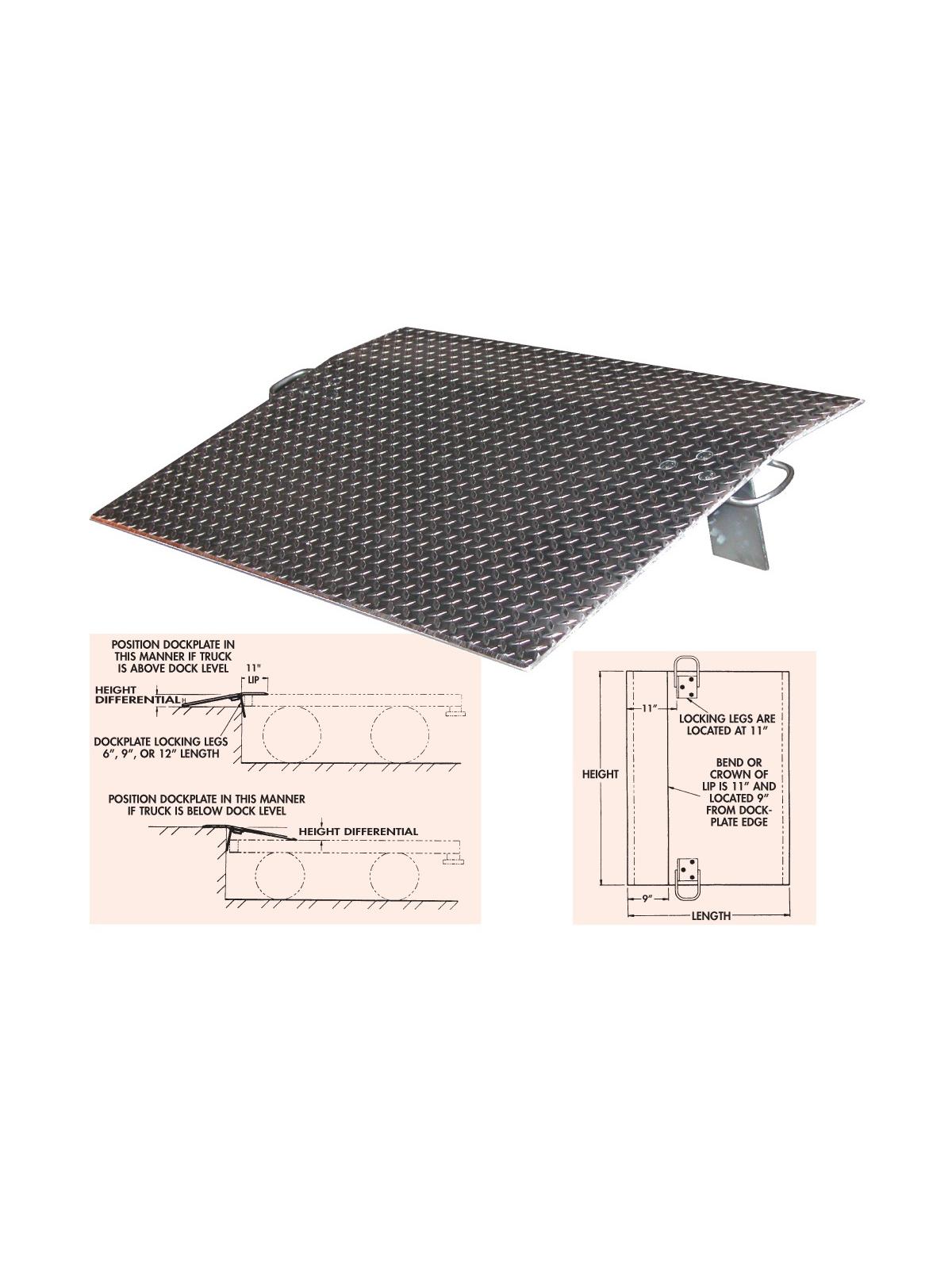 Aluminum Truck Dock Plates ~ Industrial Equipment for Sale